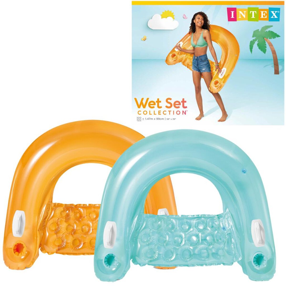 Intex Sit'n Float 152x99 cm | Linberg