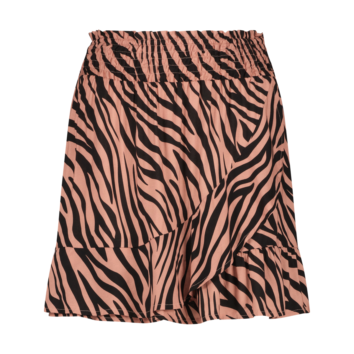 Beachlife Ruffle Strand Rokje Rose Zebra | Linberg